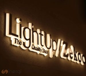 Signage Akrilik - Sinergi Media Advertising