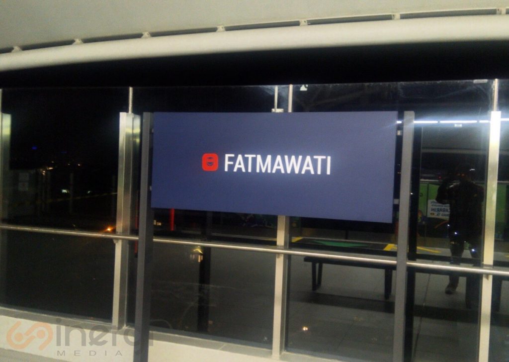 Signage MRT Jakarta - Sinergi Media Advertising