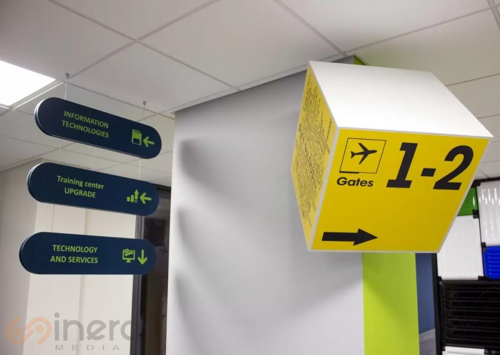 Signage Ruangan - Sinergi Media Advertising