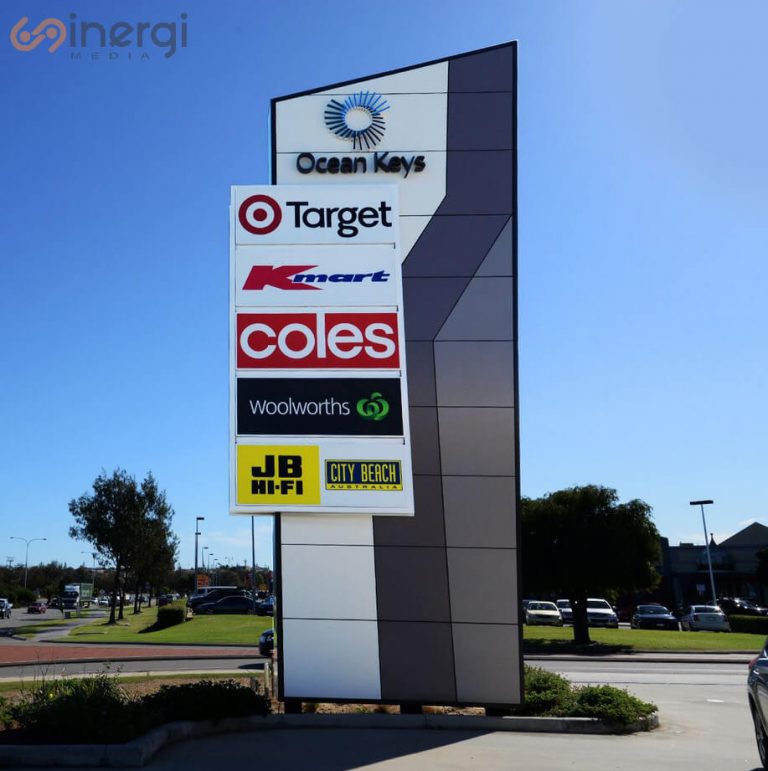 Pylon Sign Murah - Sinergi Media Advertising