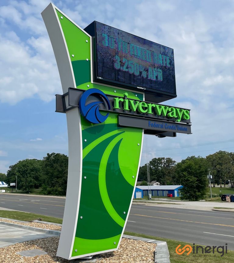 Pylon Sign Tangerang - Sinergi Media Advertising